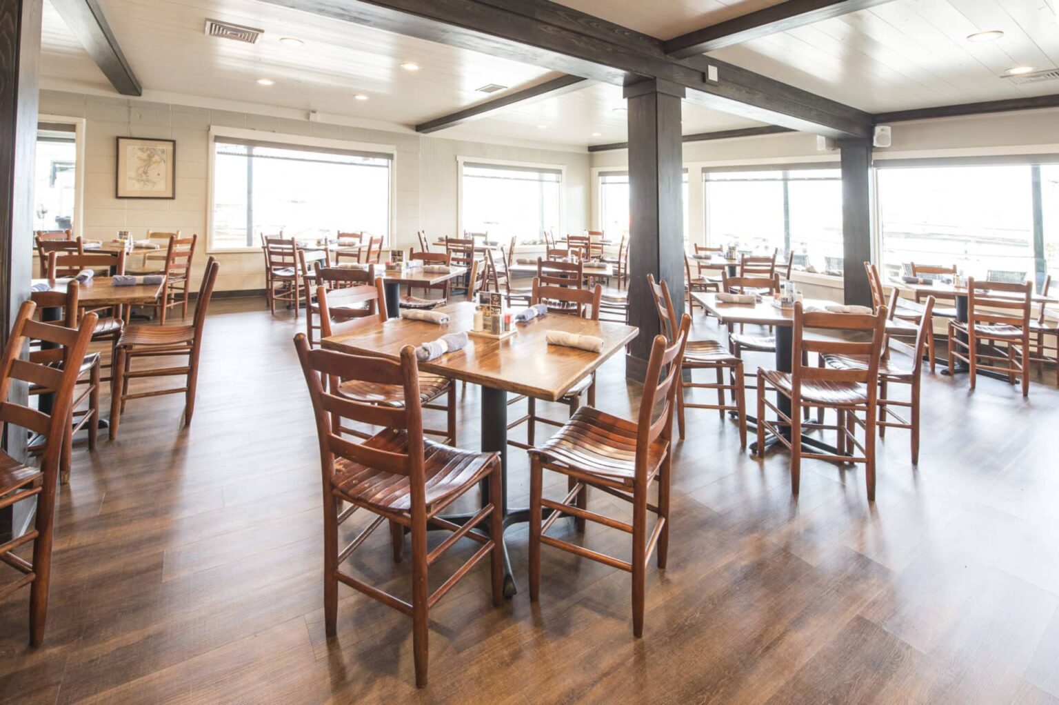 Private Waterfront Dining - Hudsons's on the Docks Seafood House